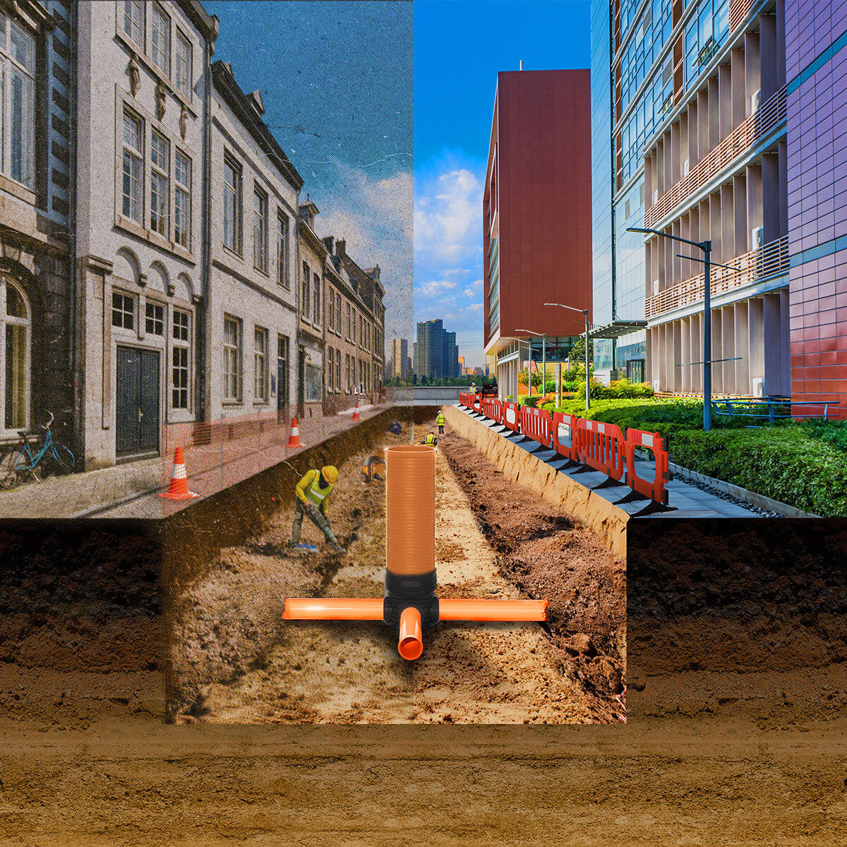 Tegra 600 LC vylepšená revizní šachta